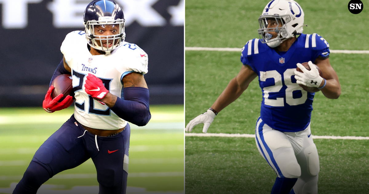 Jonathan Taylor vs. Derrick Henry : quel RB de haut niveau devrait être ...