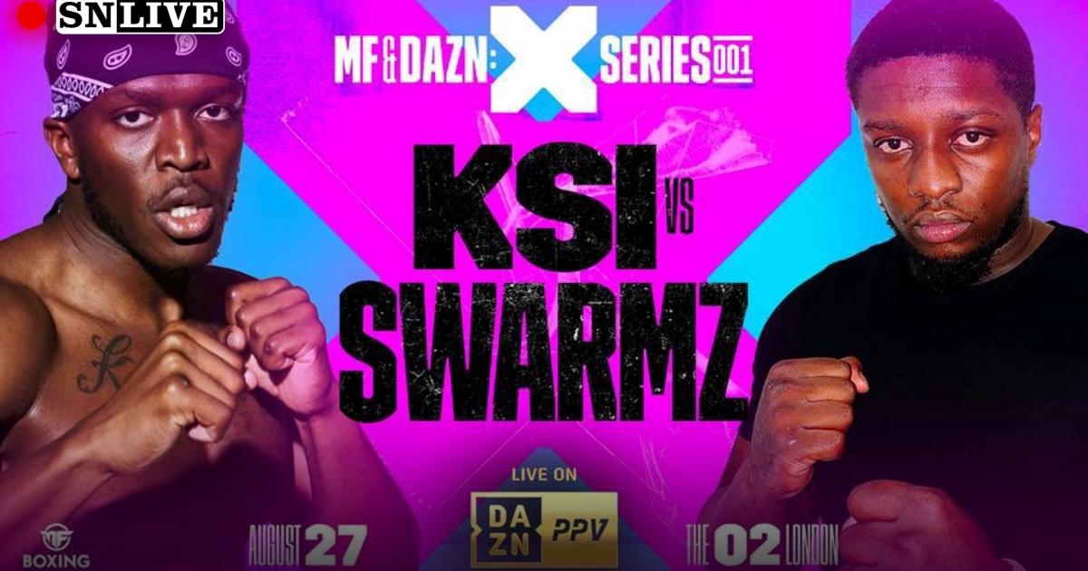 KSI vs. Swarmz live fight updates, results, highlights from 2022 ...
