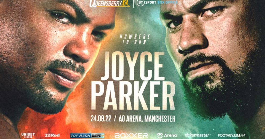 Joe Joyce vs. Joseph Parker : Prédiction d'expert, meilleurs paris pour ...
