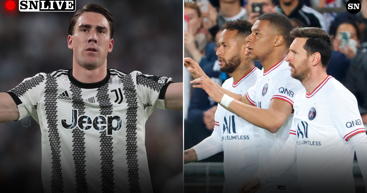 PSG vs Juventus live score, mises à jour, faits marquants du premier ...