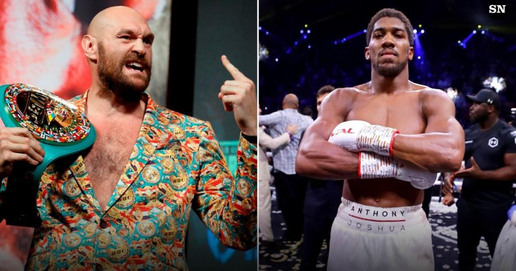 Tyson Fury affrontera-t-il Anthony Joshua Le champion de boxe poids ...