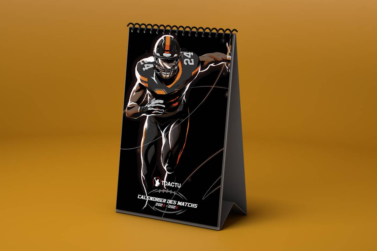Support TDActu on Tipeee: The 2024 NFL Paper Calendar is Now Available ...